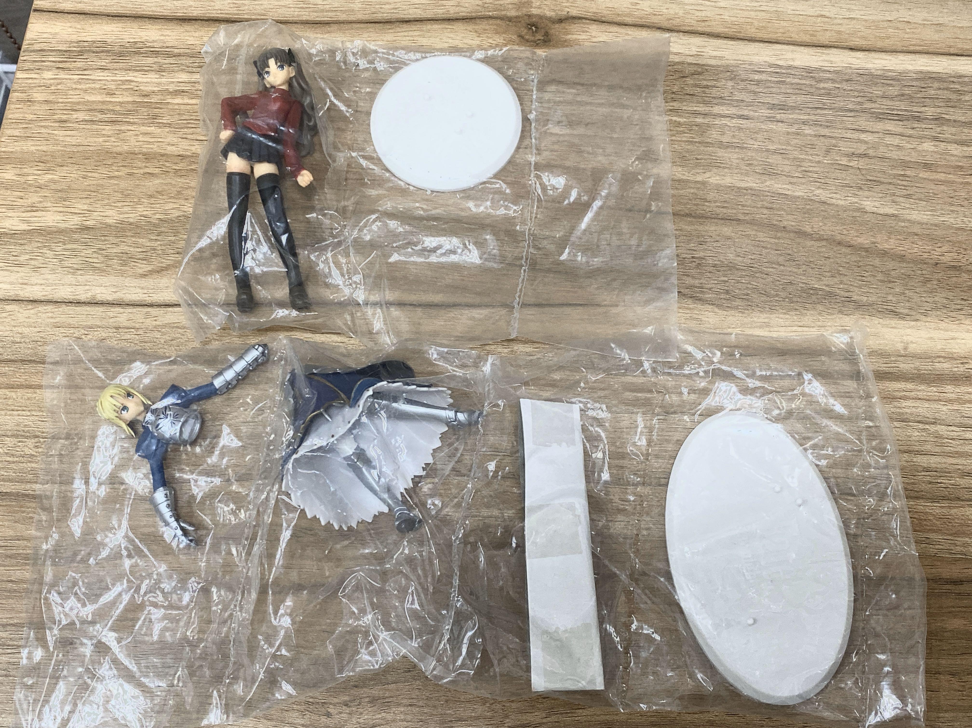 Fate Stay Night Saber Rin Trading Figure Goodsmile, 興趣及遊戲, 收藏品及紀念品, 明星 ...