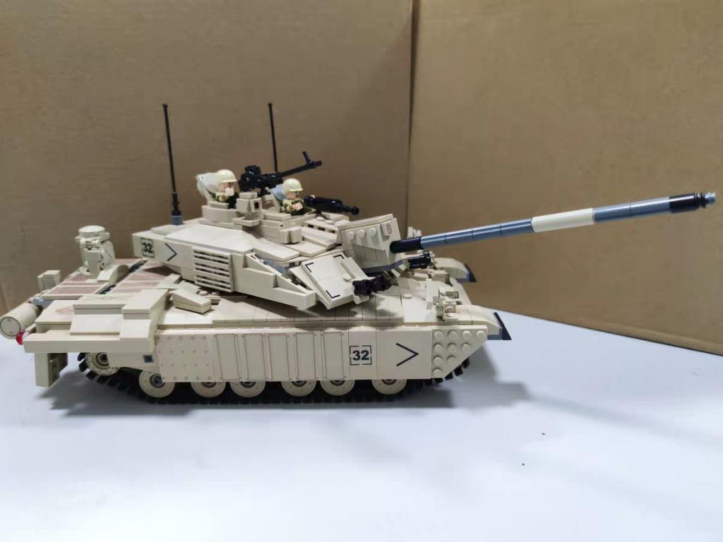 Gudi 6108 British FV4034 Challenger 2 Main Battle Tank, Hobbies & Toys ...