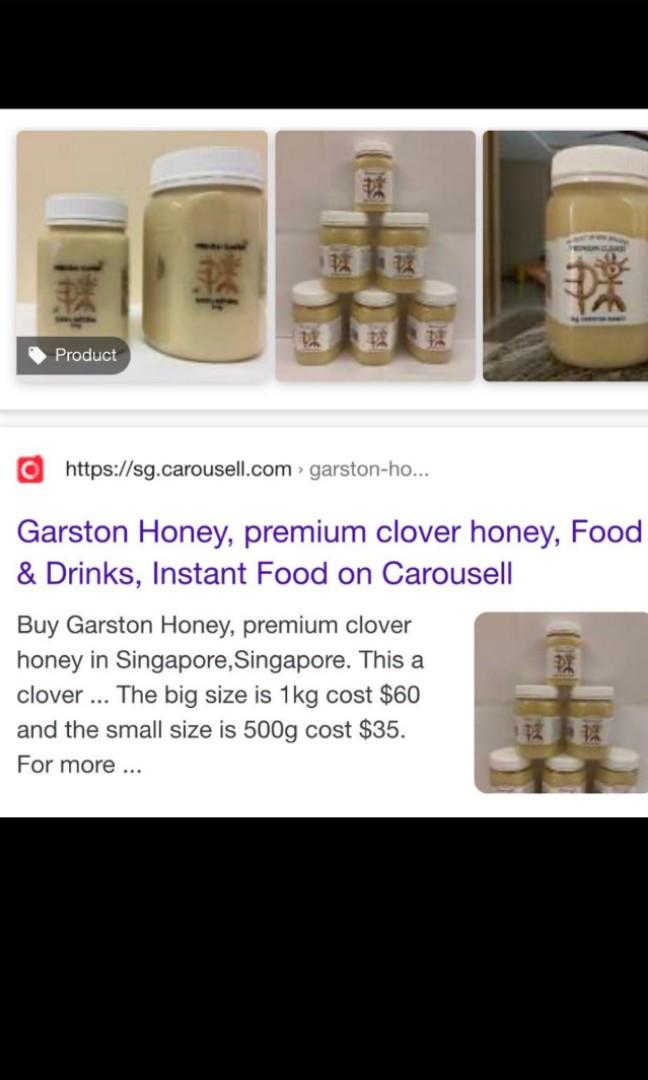 Honey, Food & Drinks, Packaged & Instant Food on Carousell