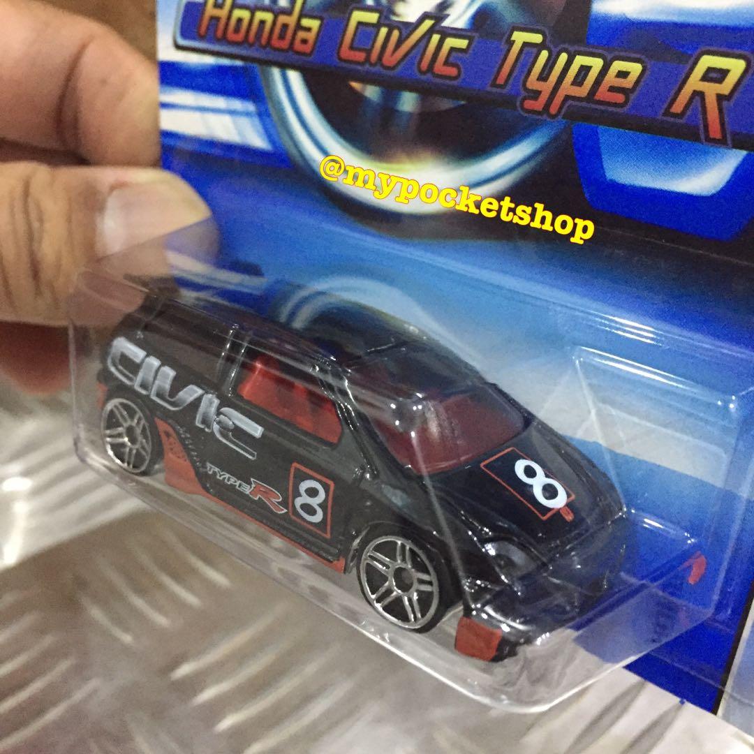 Hot Wheels HONDA CIVIC TYPE R (EP3) - PR5 Wheels / Hotwheels 2006 ...