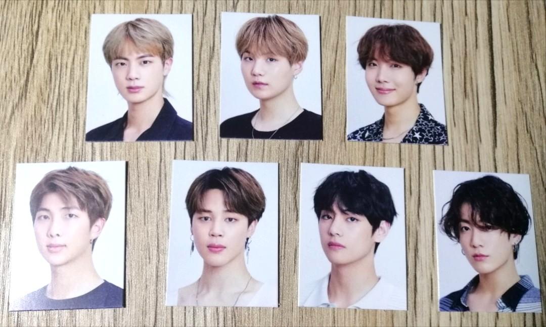 ID Photo [Official BTS 2020 SG] on Carousell
