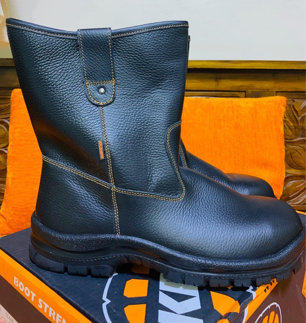 KRUSHERS SAFETY SHOE/BOOTS, Women's Fashion, Footwear, Boots on Carousell