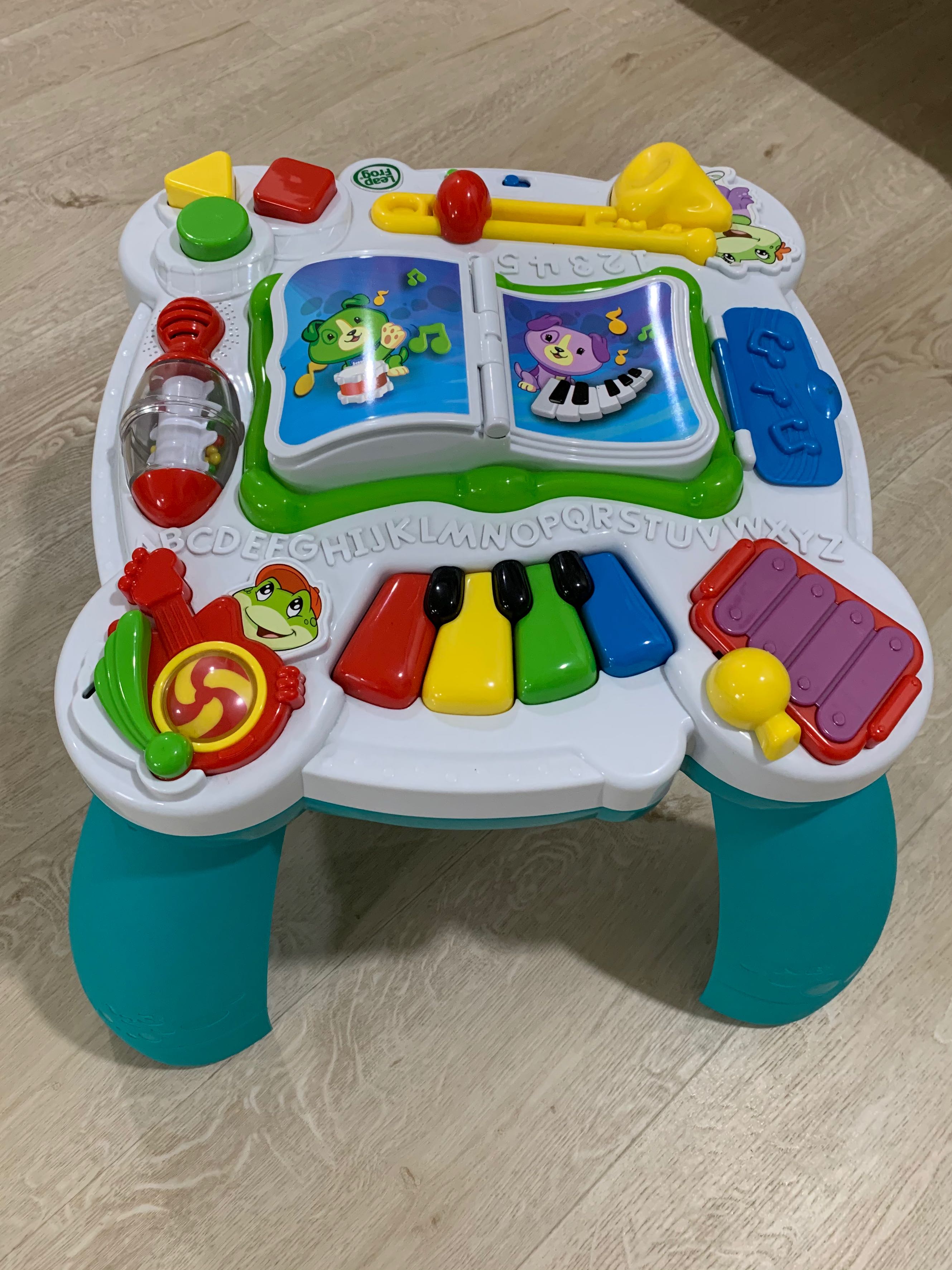 Leapfrog musical table activity centre, Babies & Kids, Infant Playtime ...