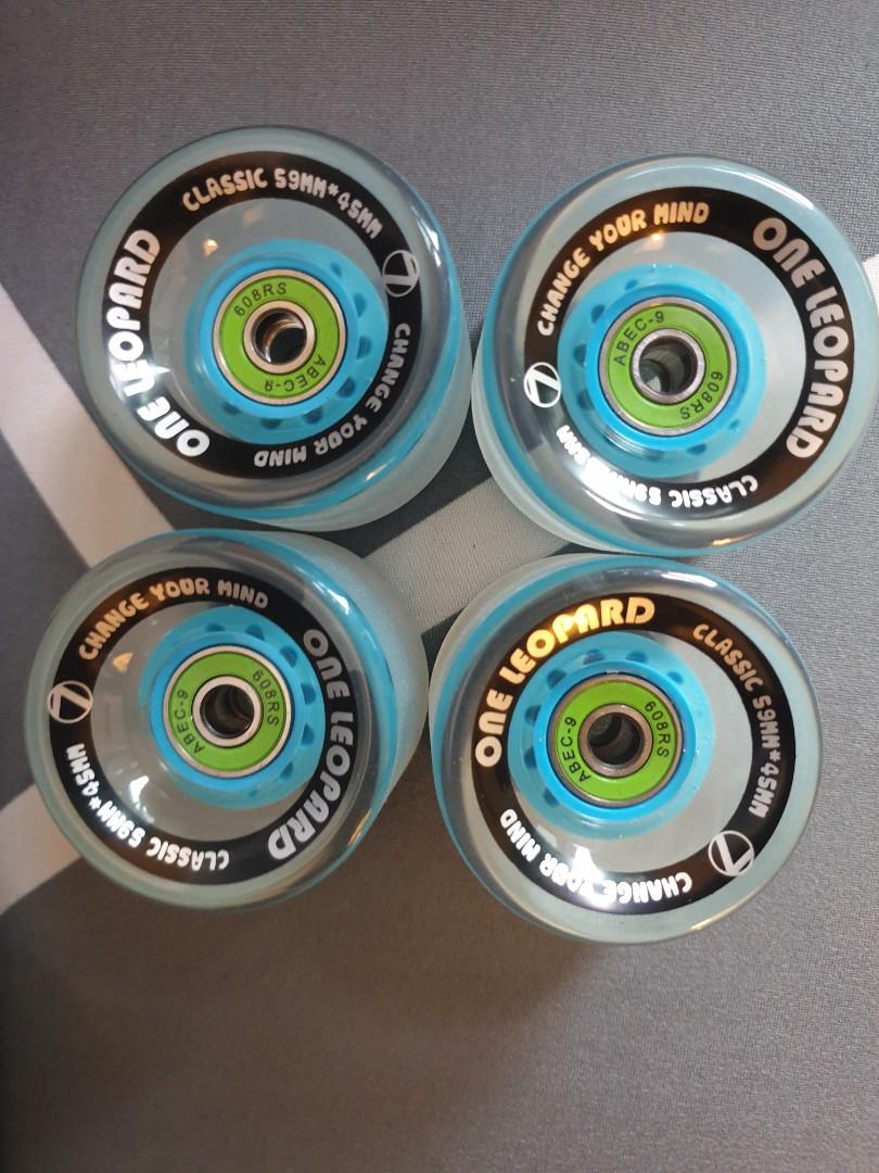 Leopard Wheels, Sports Equipment, Sports & Games, Skates, Rollerblades ...