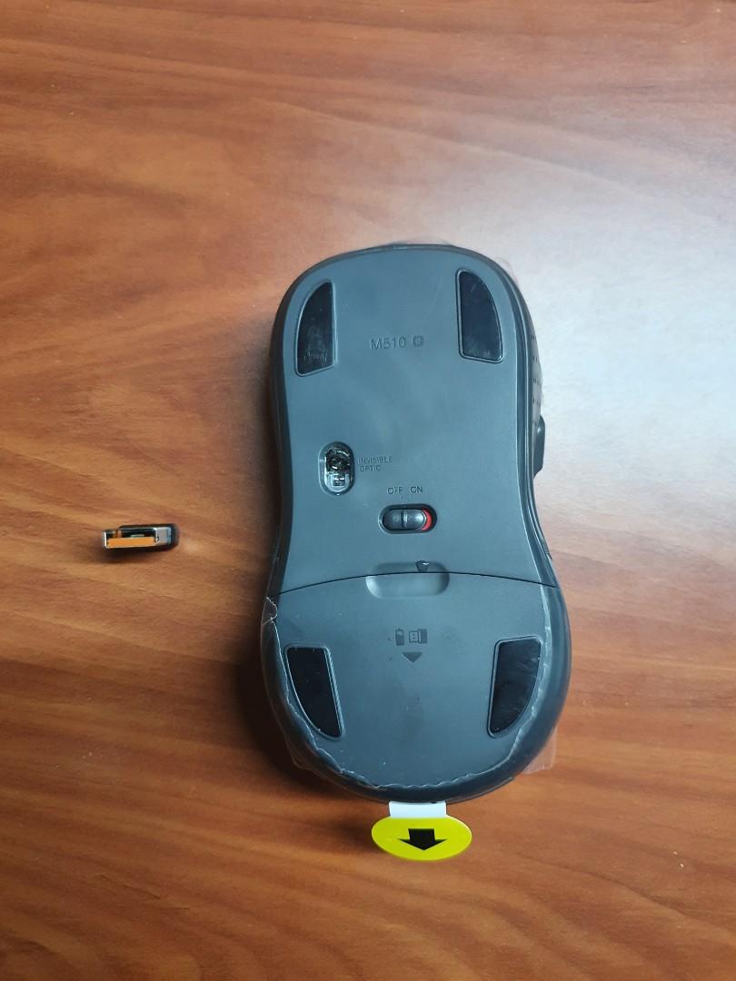 Logitech M510 Wireless Mouse, Computers & Tech, Parts & Accessories ...