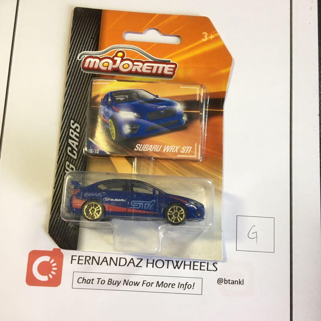Majorette subaru WRX STI, Hobbies & Toys, Toys & Games on Carousell