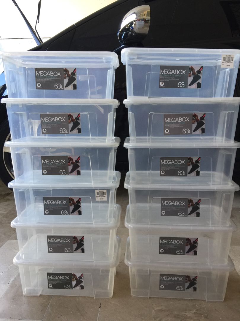 MEGABOX 6.3L Shoebox, Furniture & Home Living, Home Improvement ...