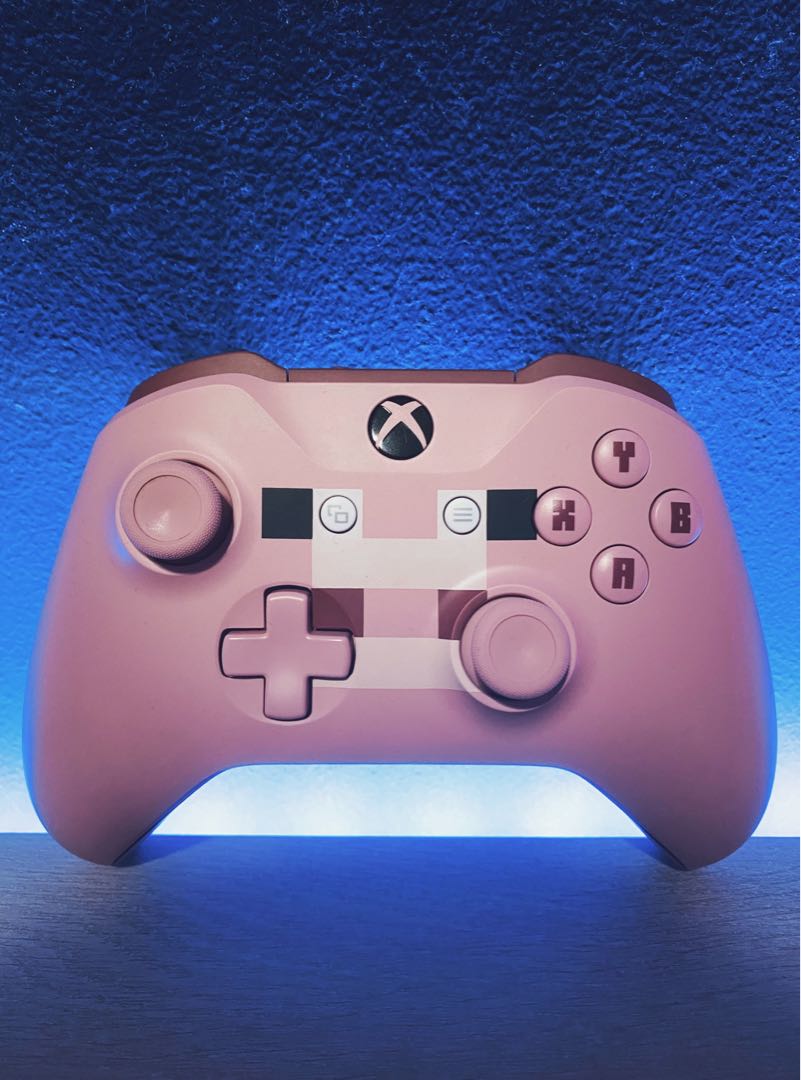 Minecraft Pig Xbox One Controller, Toys & Games, Video Gaming, Gaming ...