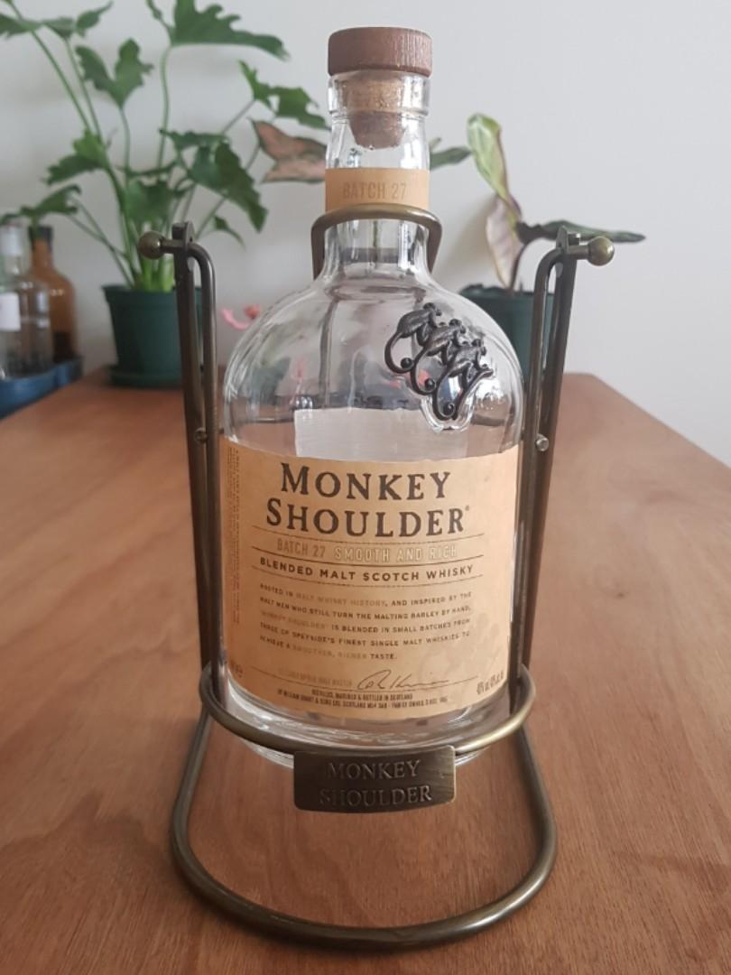 monkey shoulder on cradle, Food & Drinks, Alcoholic Beverages on Carousell