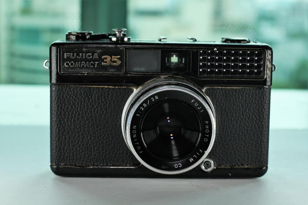 New Fujica Compact 35 35mm Compact Rangefinder Film Camera, Photography ...