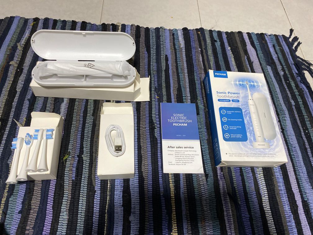 pecham sonic power toothbrush, Beauty & Personal Care, Oral Care on Carousell