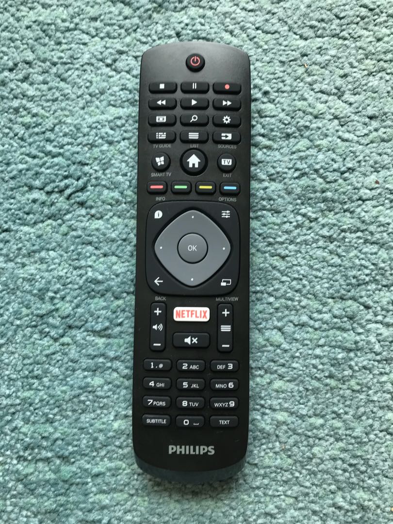 Phillips smart tv remote, TV & Home Appliances, TV & Entertainment, TV ...