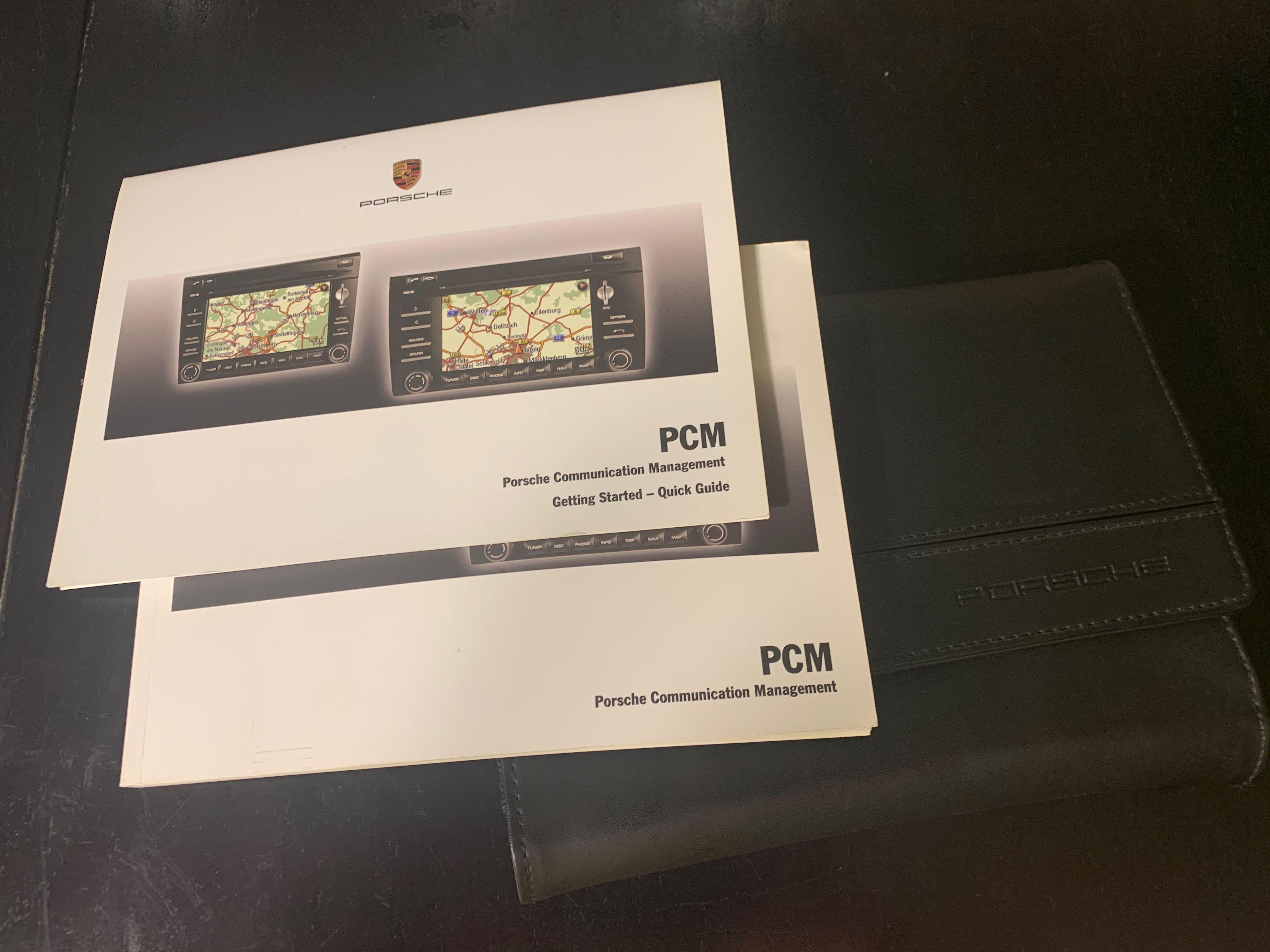 Porsche original 997 PCM manual/leather holder, Car Accessories ...