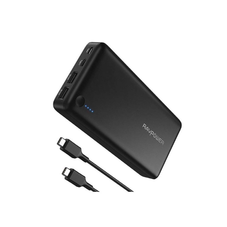 RAVPOWER Super C Series 26800mah portable charger Type C + iSmart 2.0 ...