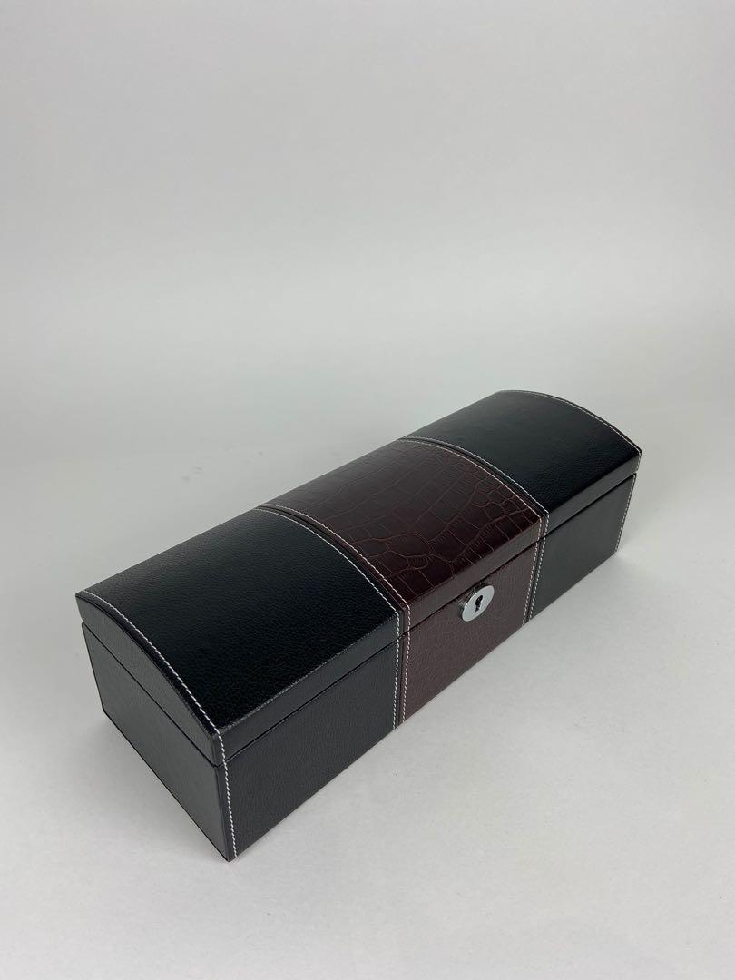 RMW RICHMAN WATCH BOX FOR 6 WATCHES (HIGH QUALITY TIMBER, GLOSSY ...