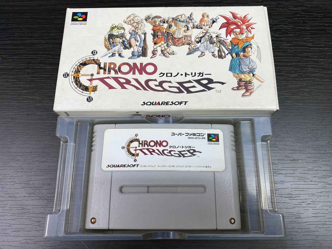 SFC 超任 時空穿梭機 Chrono Trigger 無說明書, 電子遊戲, 電子遊戲, Nintendo 任天堂 - Carousell