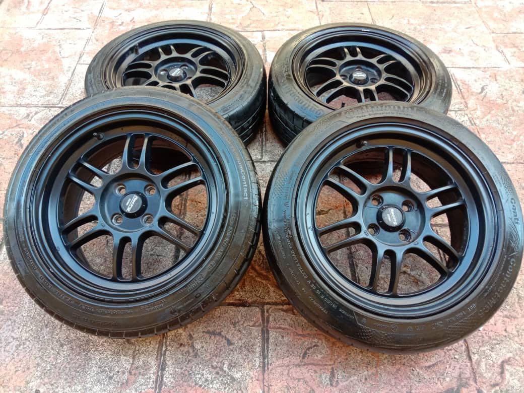 SPORT RIM ENKEI RPF1 16 PCD100, Auto Accessories on Carousell