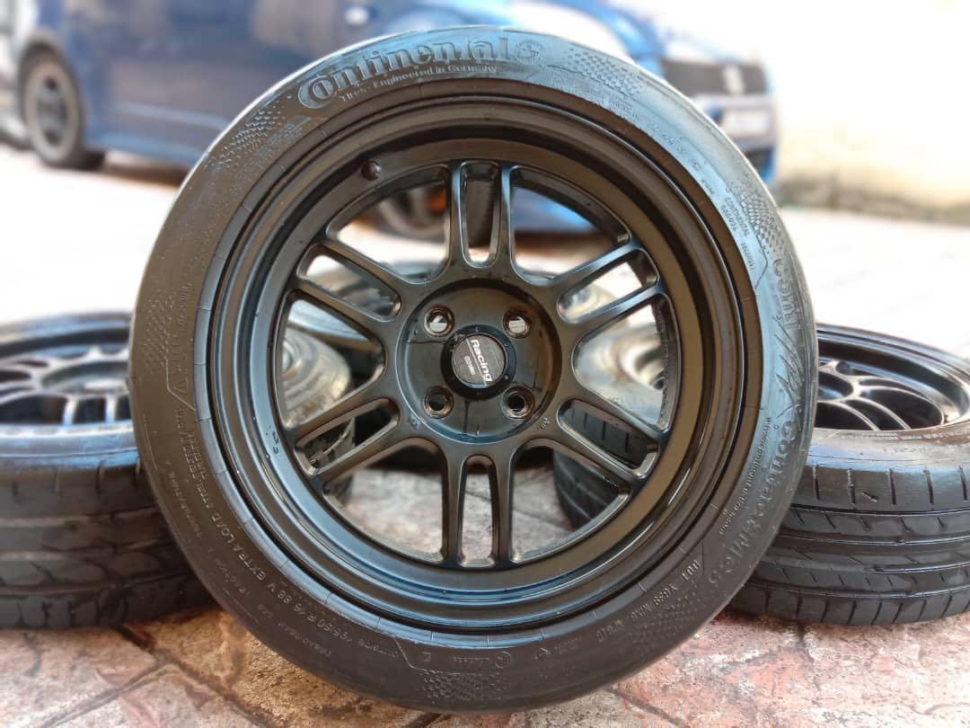 SPORT RIM ENKEI RPF1 16 PCD100, Auto Accessories on Carousell