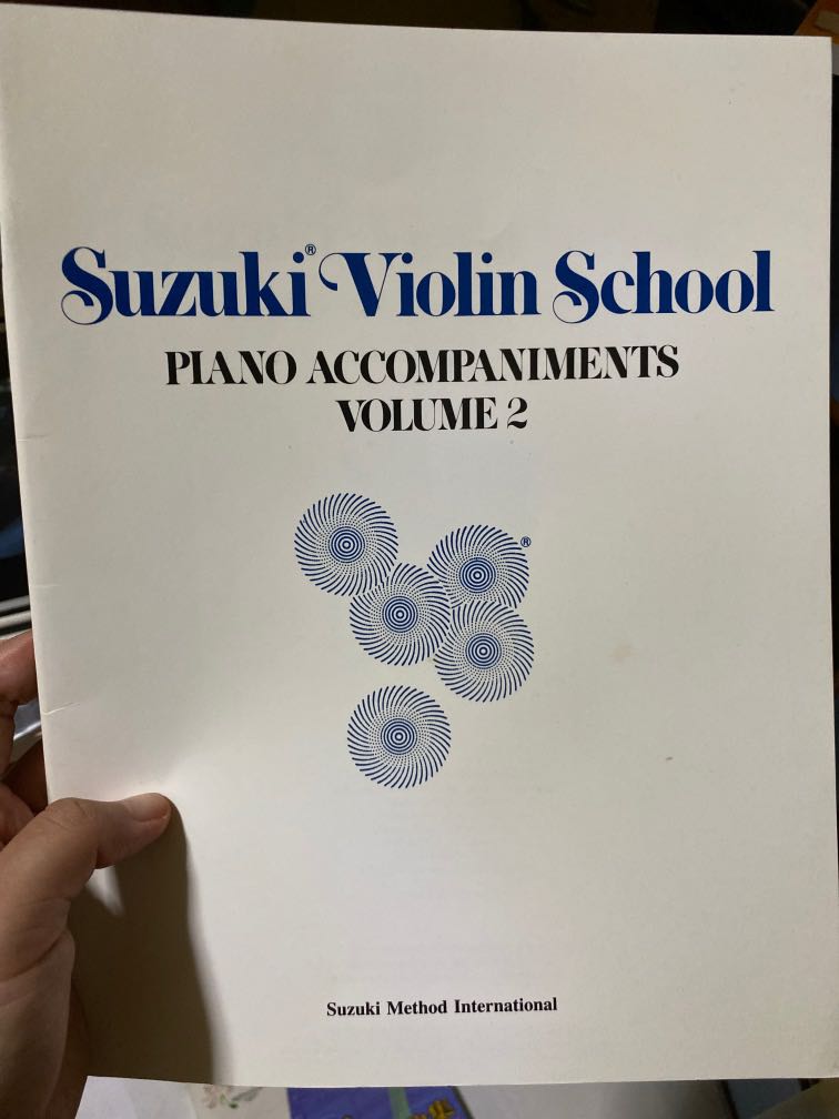 Suzuki piano accompaniment violin book 2, Hobbies & Toys, Music & Media ...