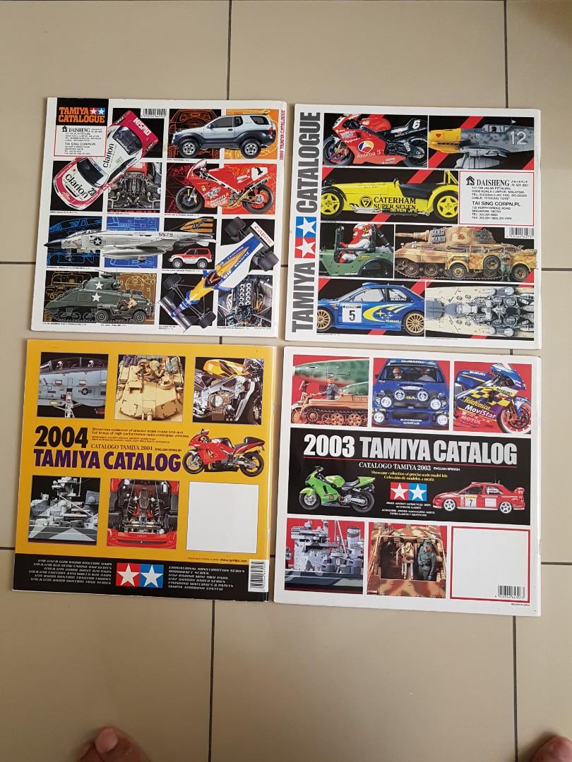 Tamiya Catalogue 1998 2000 2003 2004, Hobbies & Toys, Toys & Games on Carousell