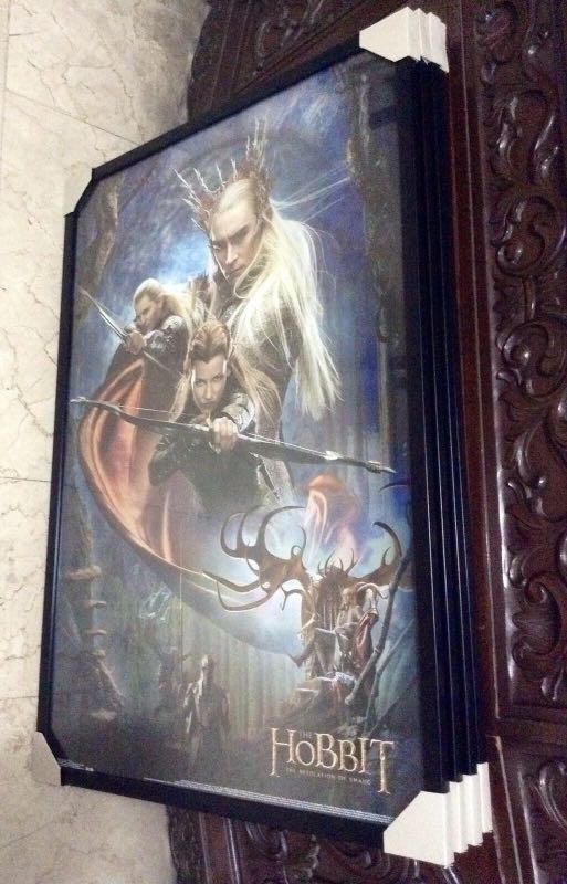 The Hobbit - Desolation of Smaug - Original Imported Poster Big Frame ...