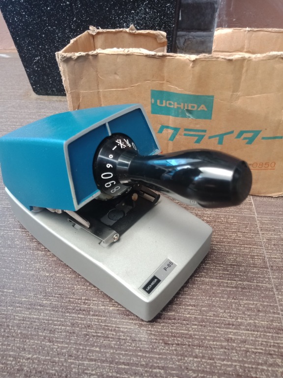 Uchida Manual Cheque Writer, Hobbies & Toys, Memorabilia & Collectibles ...