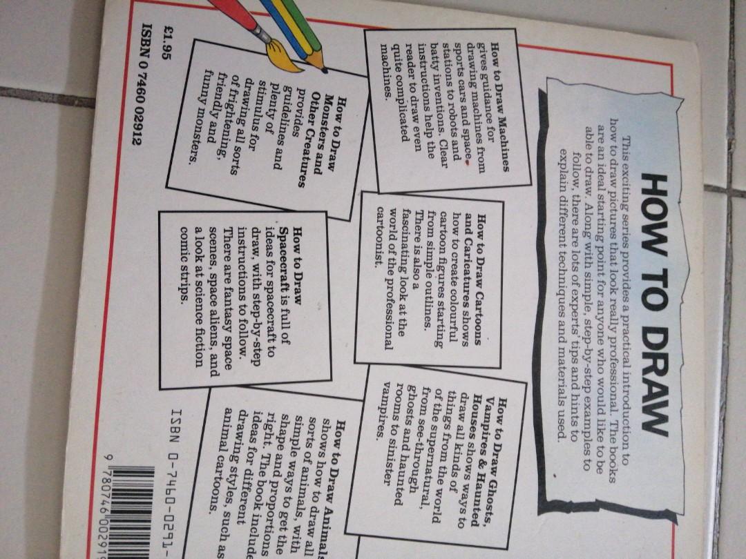 Usborne how to draw ghost vampire Haunted House book, Hobbies & Toys ...