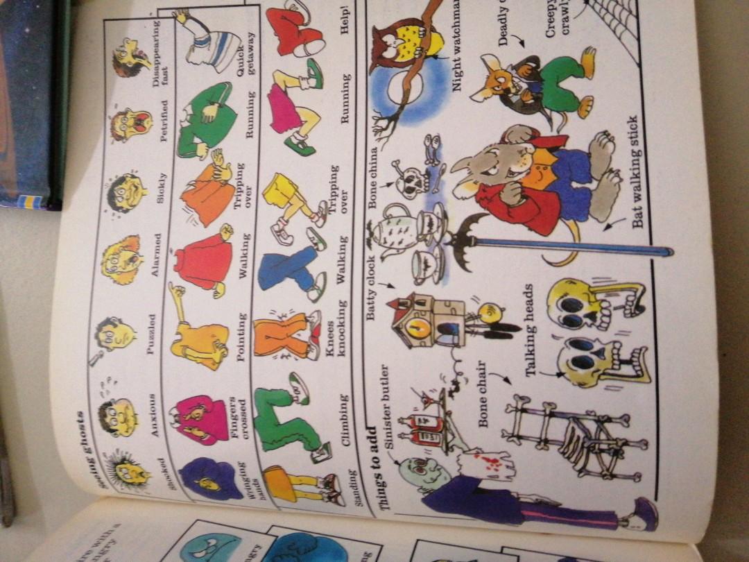 Usborne how to draw ghost vampire Haunted House book, Hobbies & Toys ...