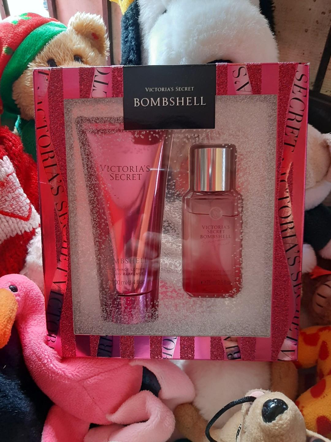 Victoria's secret Bomb shell perfume set, Beauty & Personal Care ...