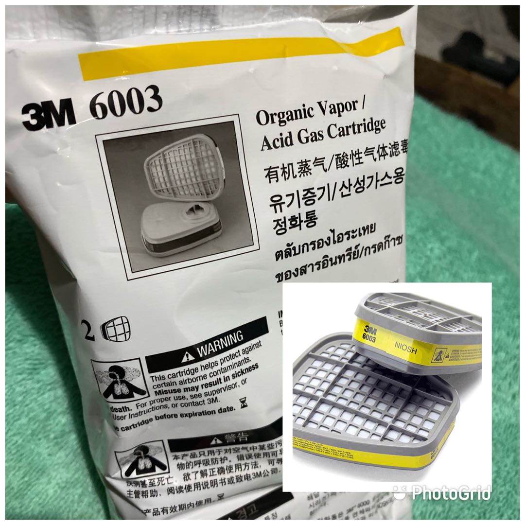 3M Respirator Cartridge, Beauty & Personal Care, Vision Care on Carousell