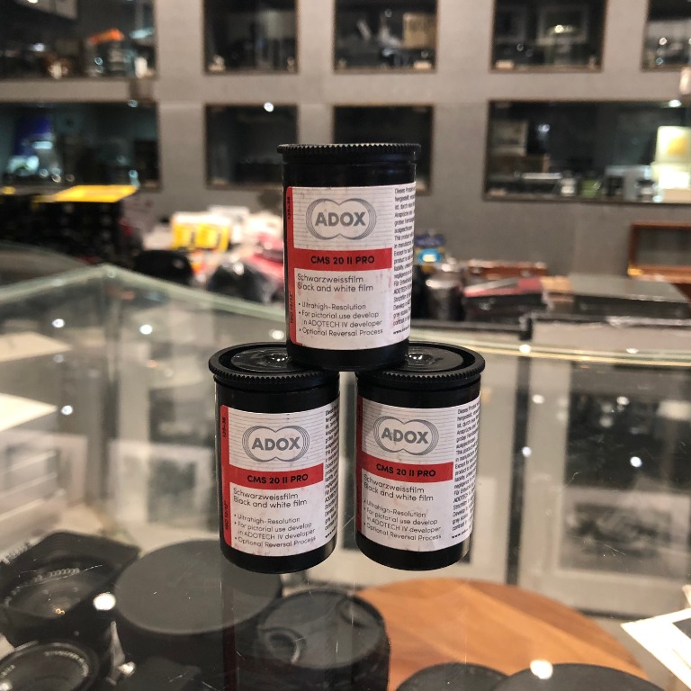 Adox CMS 20 II Professional Black and White Negative Film (expired on ...