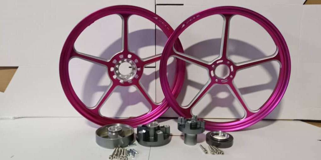 AJI racing sport rim Y125z / LC135 5 speed, Motorcycles, Motorcycle ...