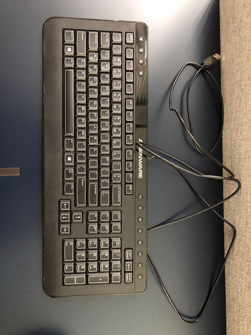 Alienware Keyboard, Computers & Tech, Parts & Accessories, Computer ...