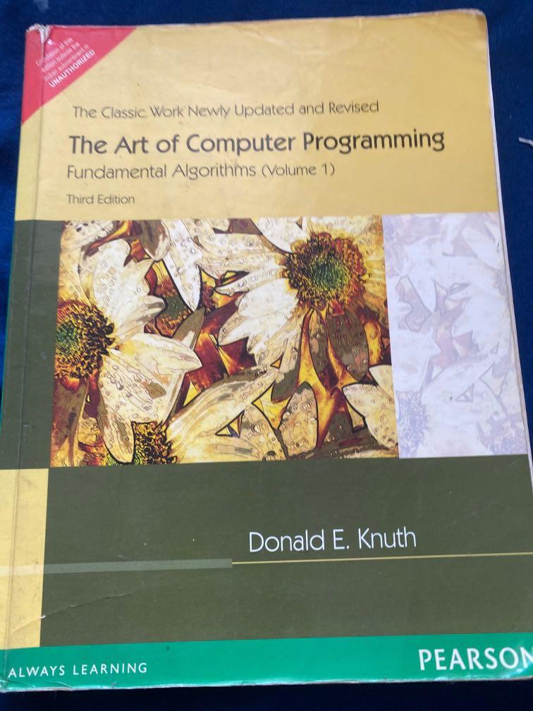 Art of Computer Programming vol 1, Computers & Tech, Office & Business ...