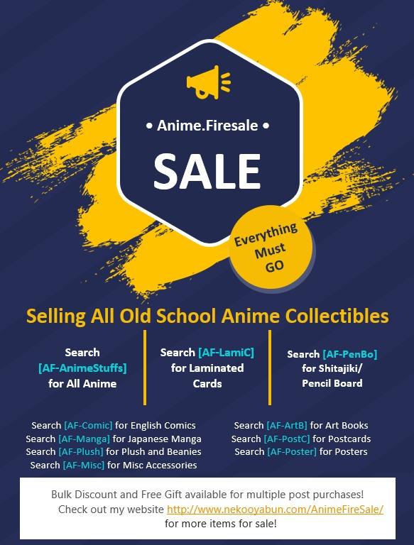 Laminated / Idol Cards *VERY RARE* lots of Old School Anime Titles ...