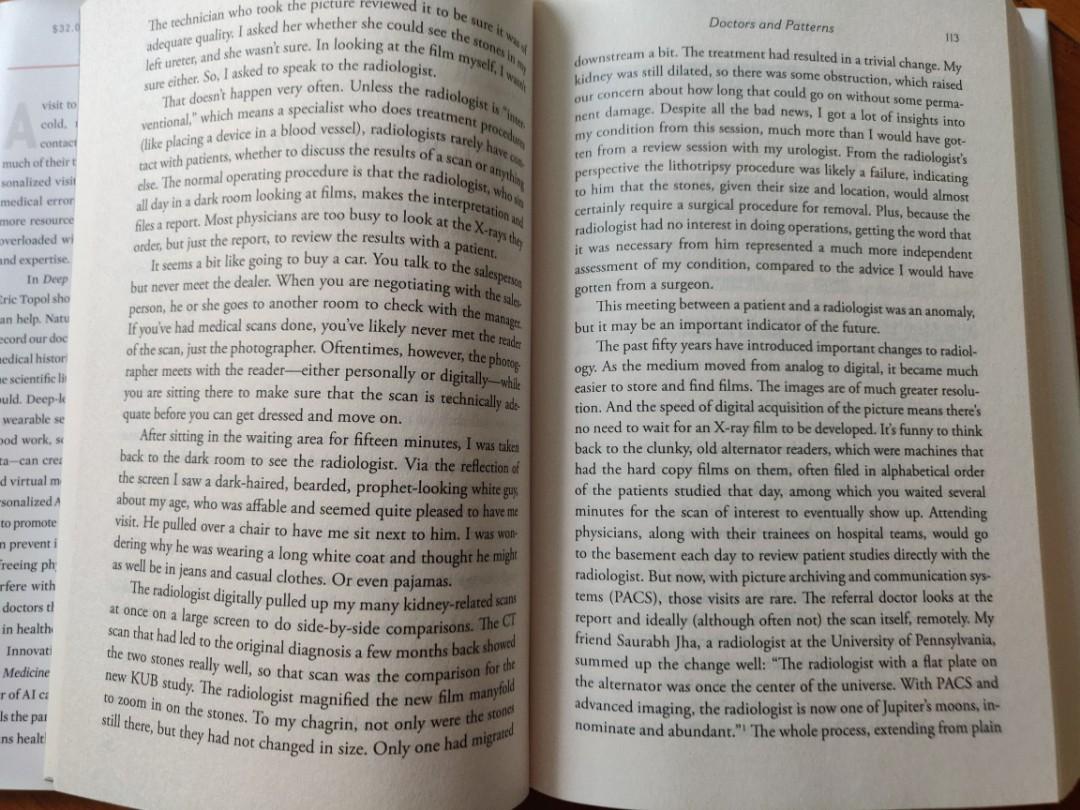 Eric Topol - Deep Medicine (HARD COVER), Hobbies & Toys, Books ...