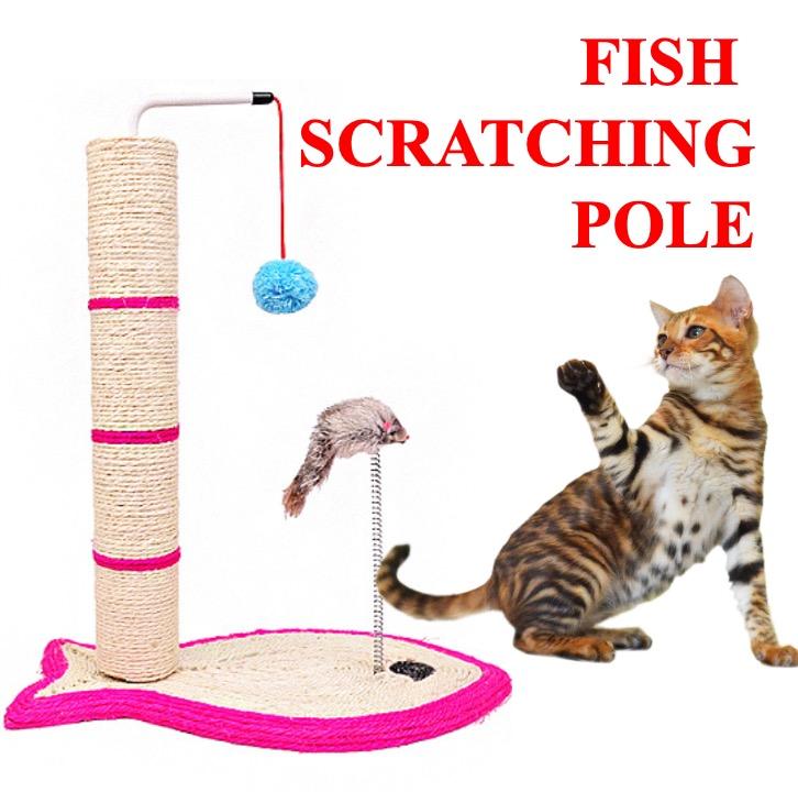 Fish Scratching Pole, Pet Supplies, Homes & Other Pet Accessories on ...