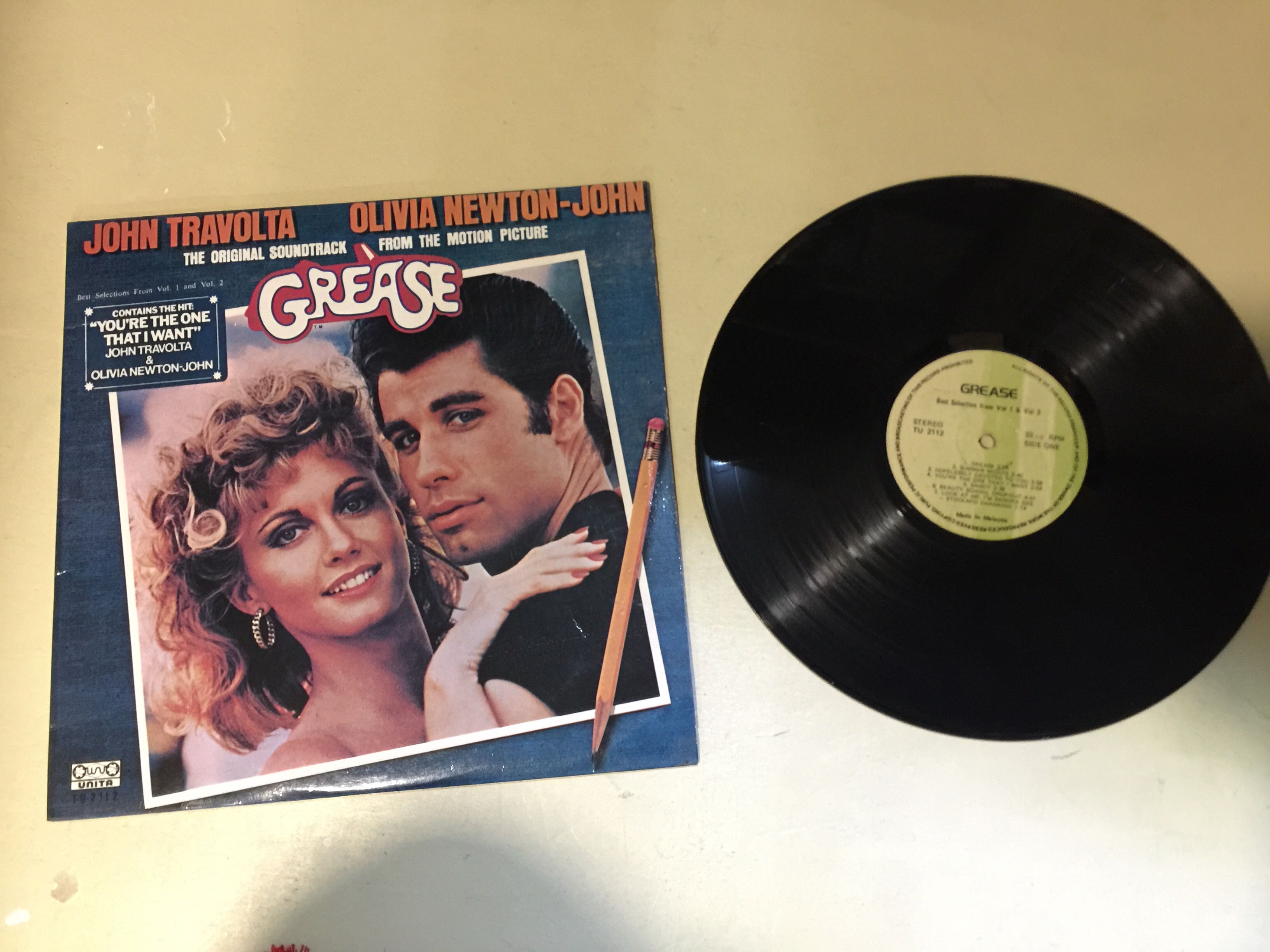 Grease Lp, Hobbies & Toys, Music & Media, CDs & DVDs on Carousell