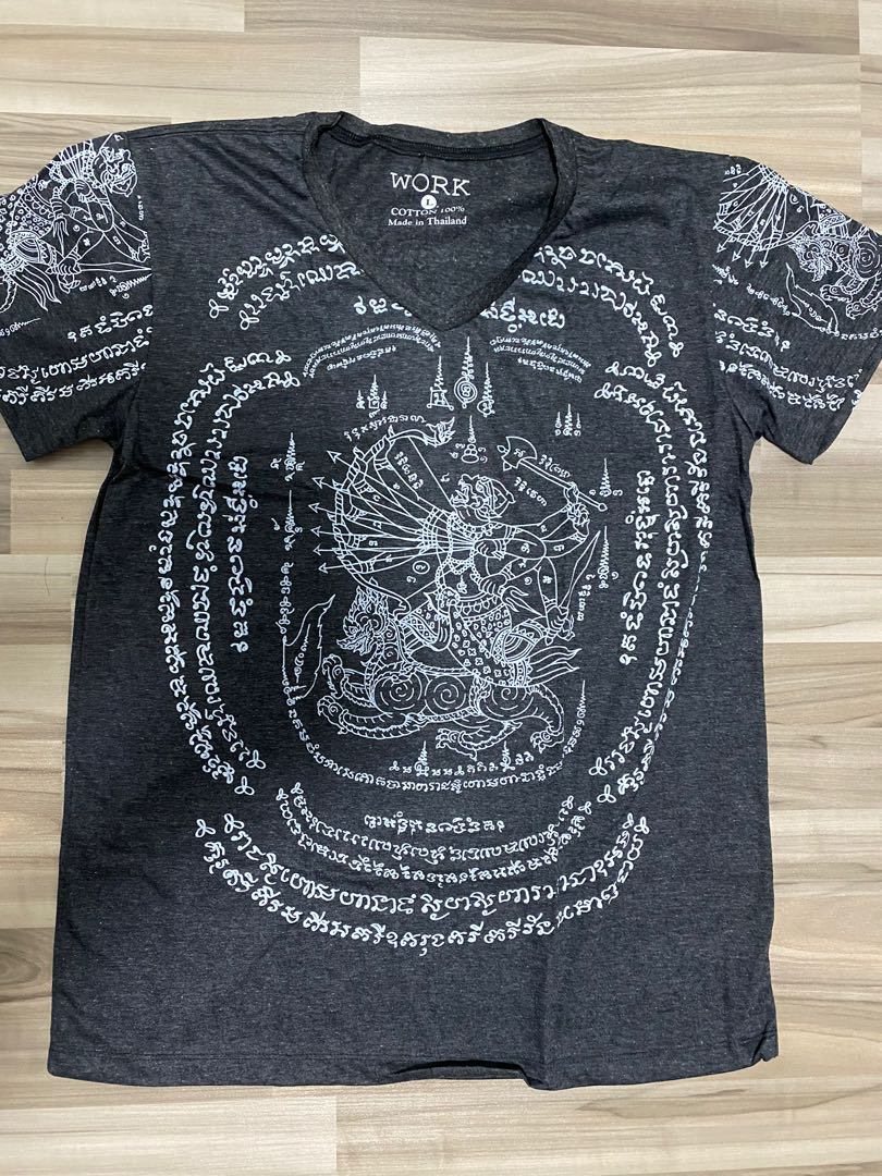 Hanuman Sak Yant Tshirt, Hobbies & Toys, Memorabilia & Collectibles ...