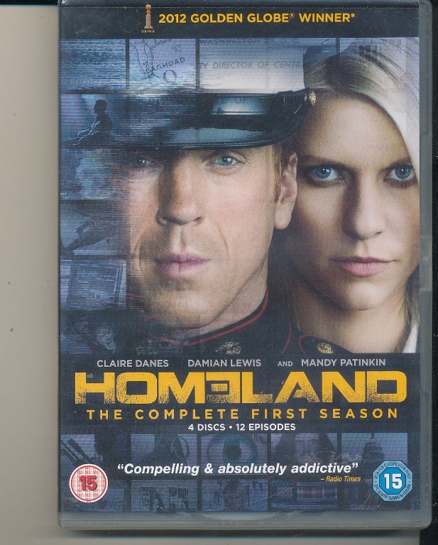 Homeland Season 1 (CLAIRE DANES) 4-DVD SET (REGION 2) *, Hobbies & Toys ...