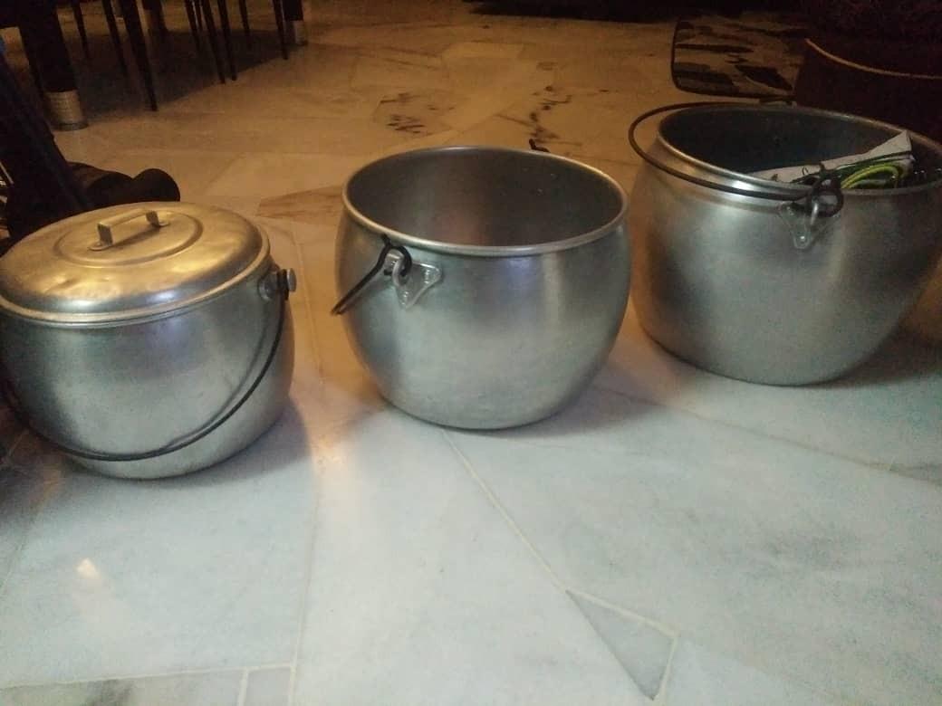 Kawah pasar malam,periuk,meja,senduk,kuali, Furniture & Home Living ...