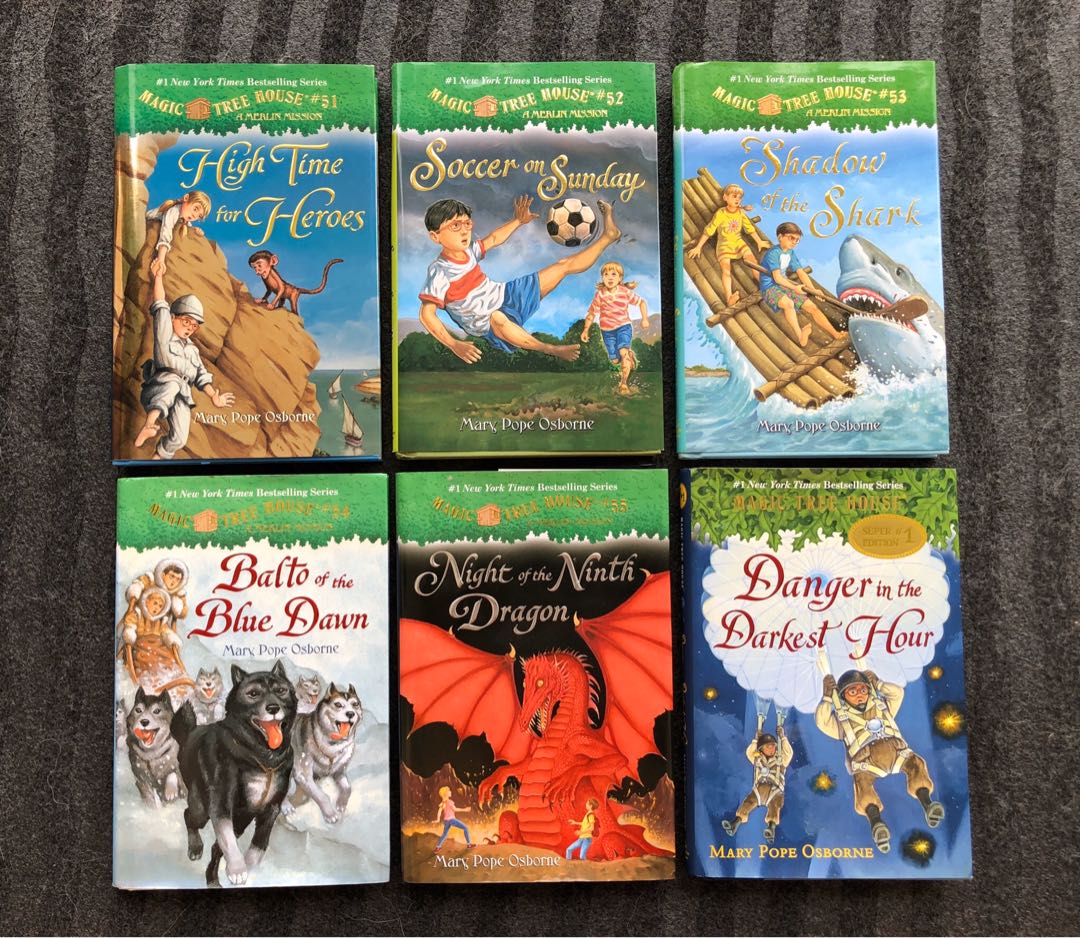 Magic Tree House HARDCOVER (Books 51-55 + Super Edition), Hobbies ...