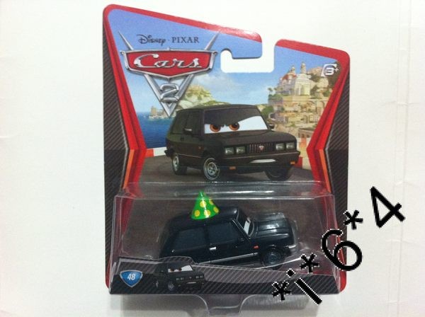 MATTEL Disney PIXAR Cars 2 Die Cast Car 反斗車王2 合金車 #48 Alexander Hugo ...