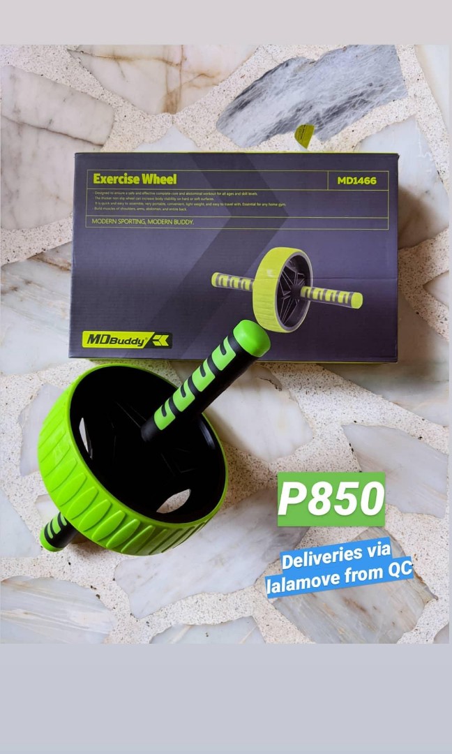 MD BUDDY ab roller / exercise wheel, Sports Equipment, Other Sports ...