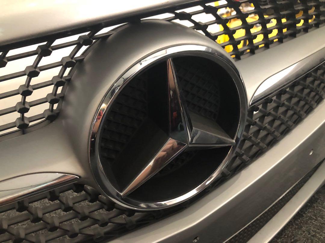 Mercedes-Benz CLA180 Front Bumper Silver, Car Accessories, Accessories ...