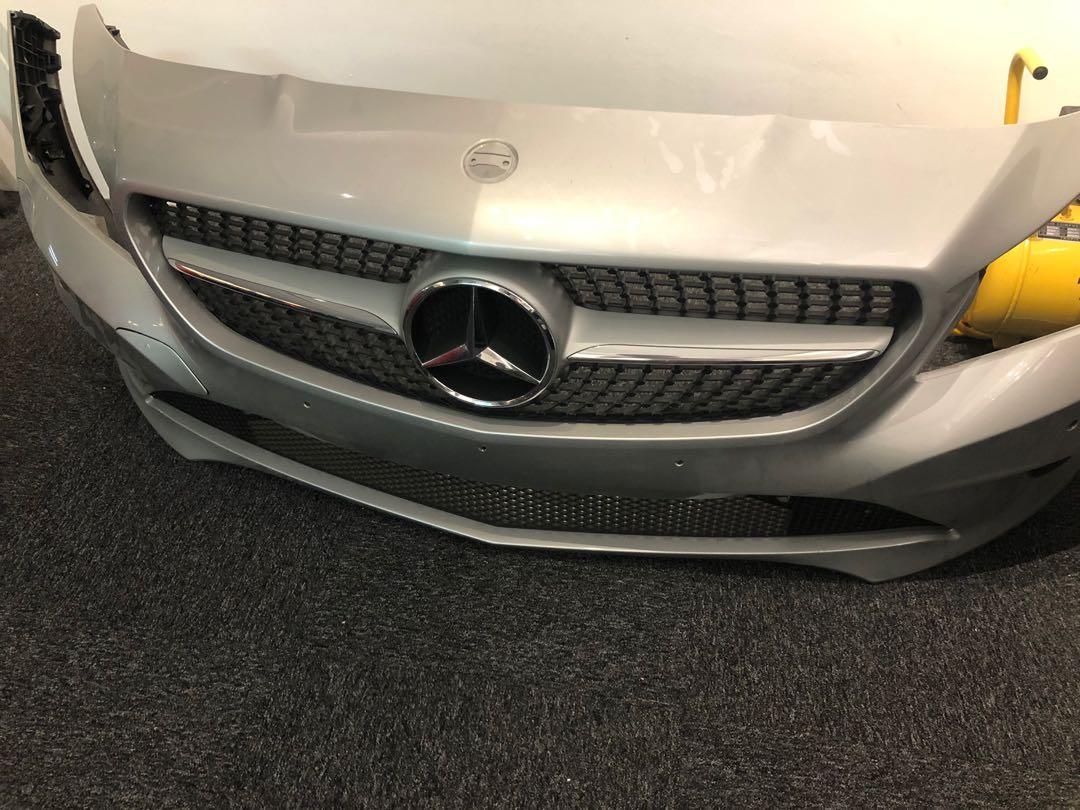 Mercedes-Benz CLA180 Front Bumper Silver, Car Accessories, Accessories ...