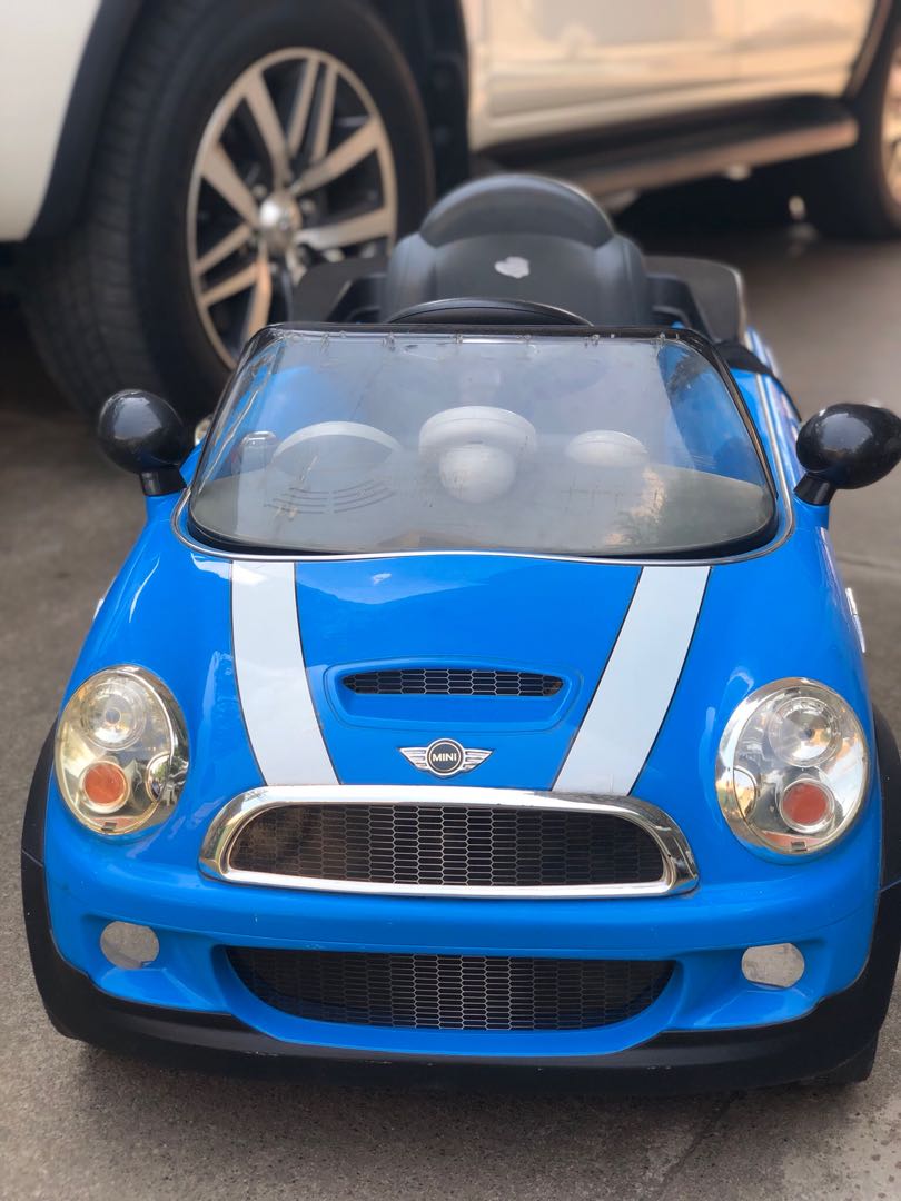 Mini Cooper Kids Ride on, Hobbies & Toys, Toys & Games on Carousell