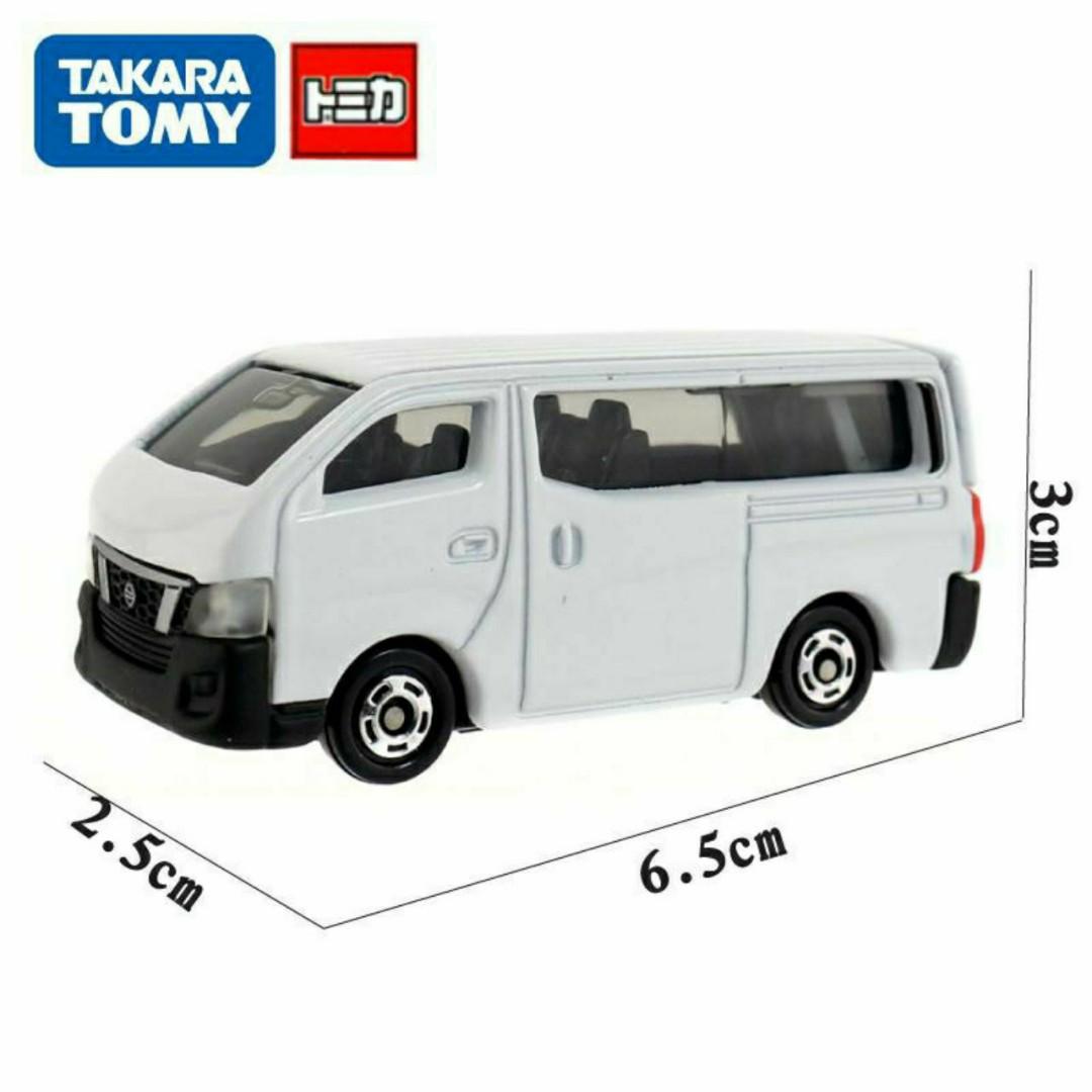 NEW [105] Nissan NV350 Caravan White Van Die Cast Model Car Toy ...