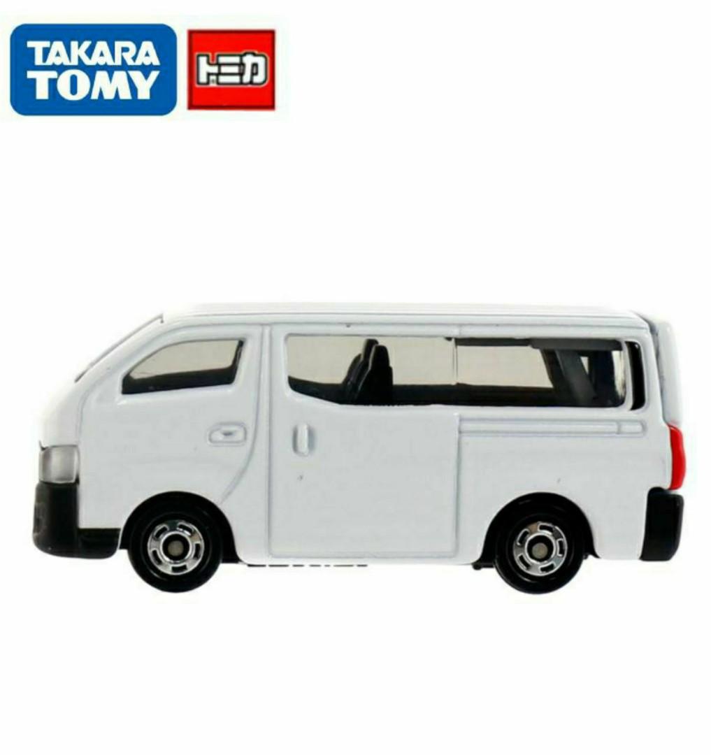 NEW [105] Nissan NV350 Caravan White Van Die Cast Model Car Toy ...