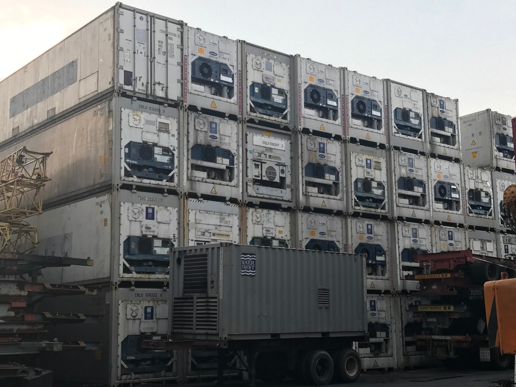 Reefer Van Container Van, Commercial & Industrial, Construction ...